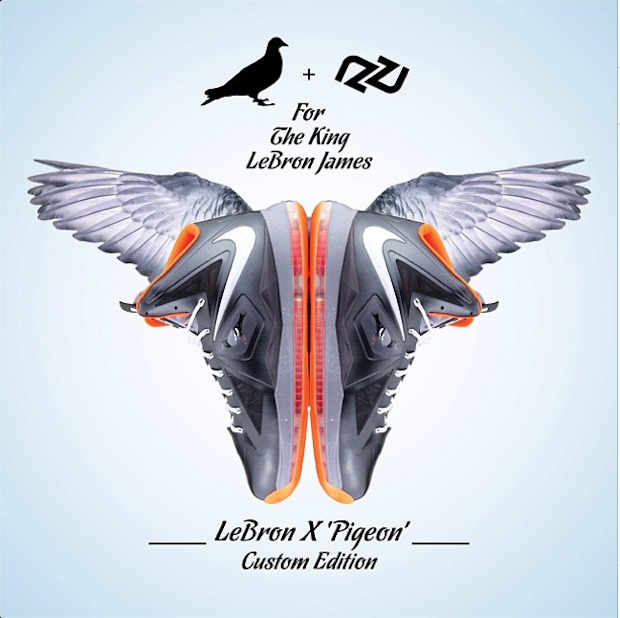 Nike Lebron X Documenting Custom Sneakers