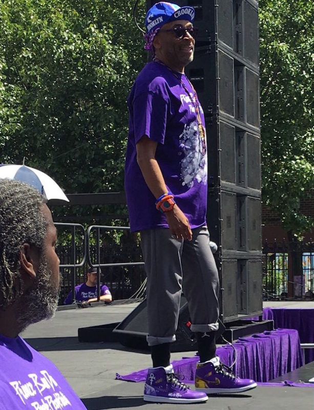 Spike Lee wore Prince Air Jordans For Prince’s Born Day Party ...